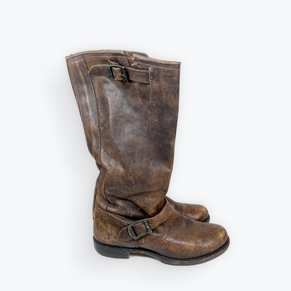Frye | Shoes | Vintage Frye Buckle Boot | Poshmark